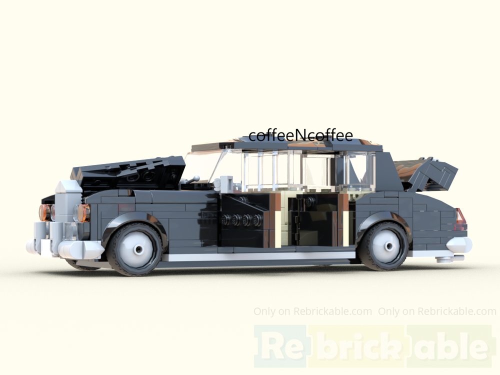 LEGO MOC-199648 Rolls-Royce Phantom VI by coffeeNcoffee | Rebrickable ...