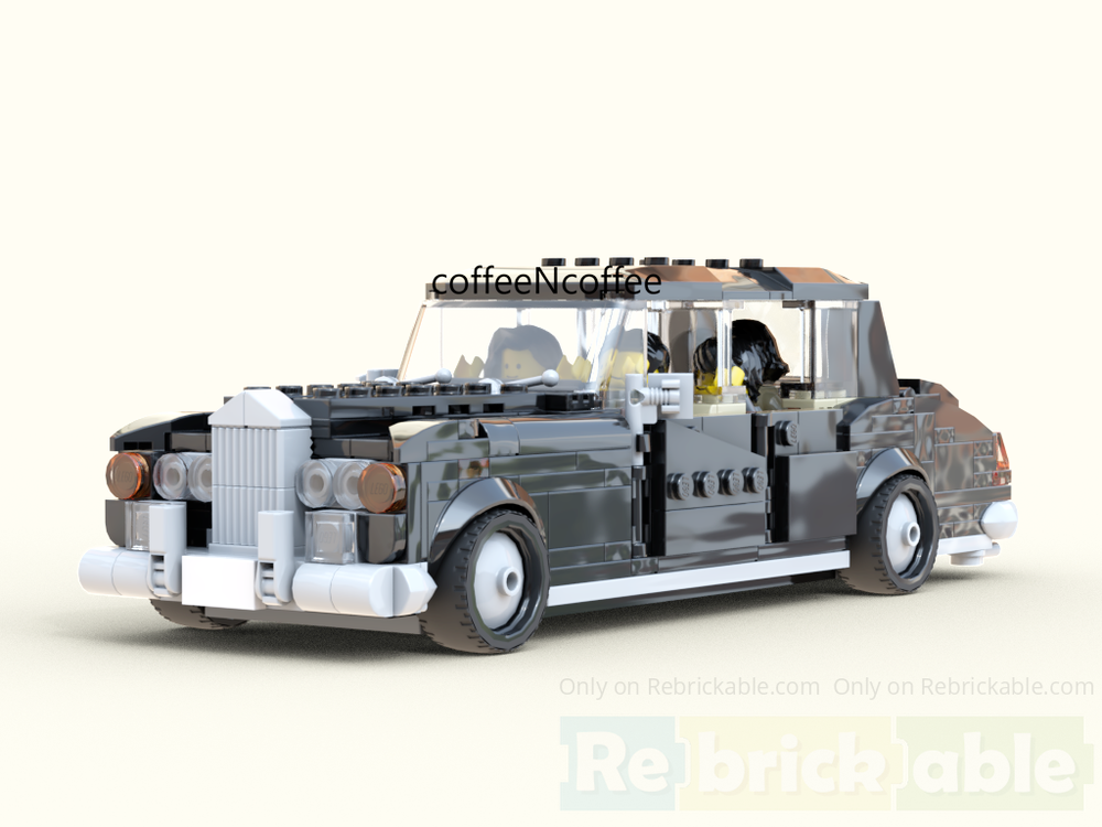 LEGO MOC Rolls-Royce Phantom VI by coffeeNcoffee | Rebrickable - Build ...