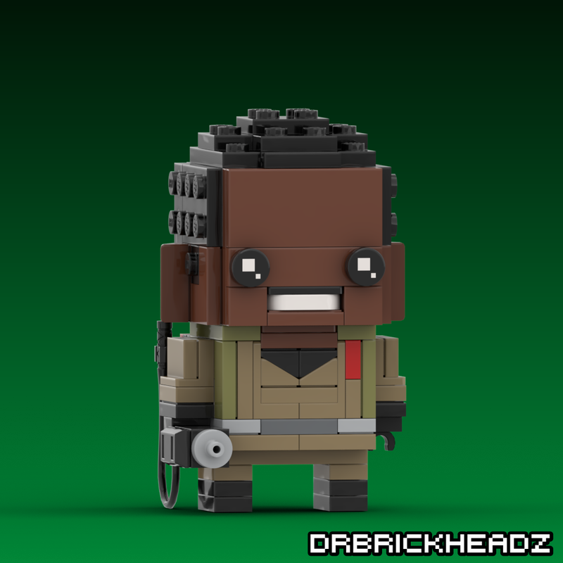 LEGO MOC Winston Zeddemore Brickheadz by DrBrickheadz | Rebrickable ...