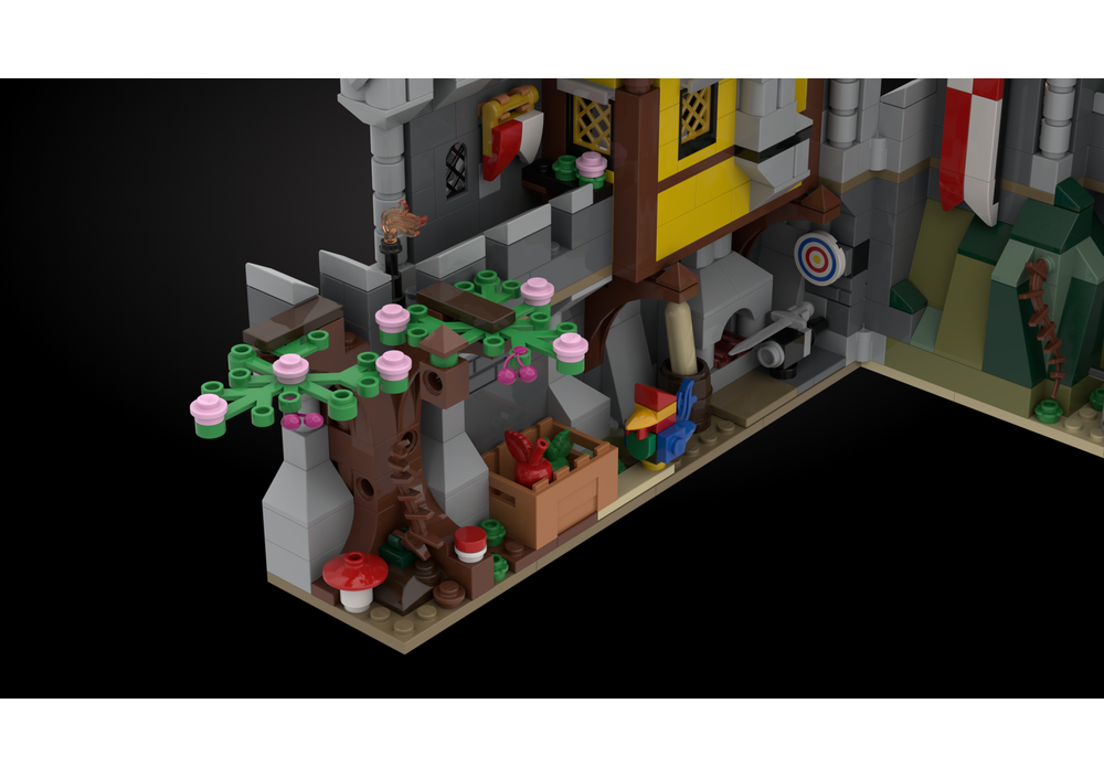 LEGO MOC Castle Nook by The_Astral_J | Rebrickable - Build with LEGO