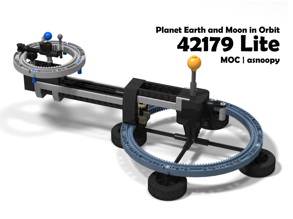 LEGO MOC functional 42179 Lite by asnoopy | Rebrickable - Build with LEGO