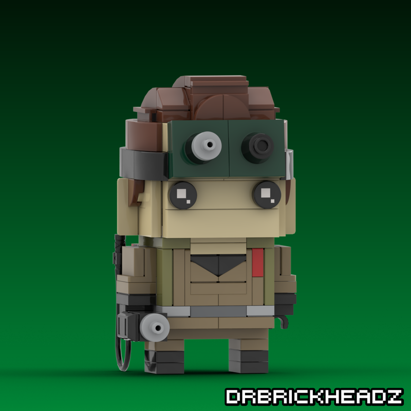LEGO MOC Ray Stantz Brickheadz by DrBrickheadz | Rebrickable - Build ...