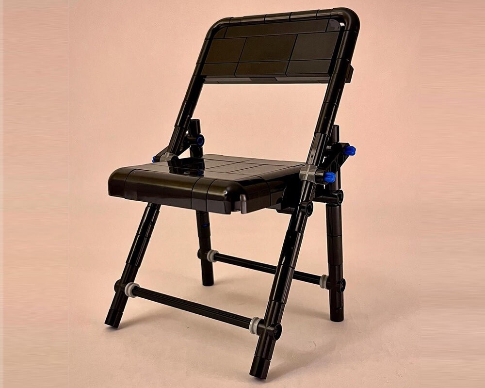 LEGO MOC Folding Chair, by Zachary Steinman by Planet GBC | Rebrickable ...