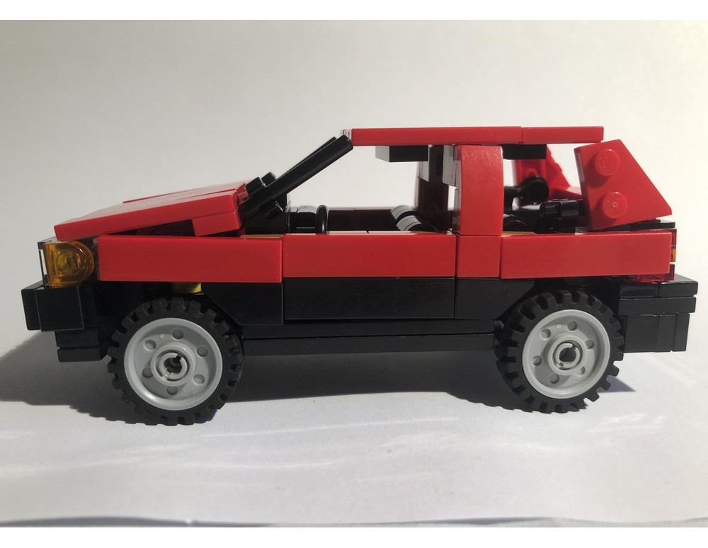 LEGO MOC Fiat Panda 4x4 by Dutch carbuilder | Rebrickable - Build with LEGO