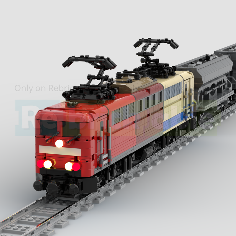 LEGO MOC 8W German Train DB Baureihe 151 als Sonderedition der DB 151. ...