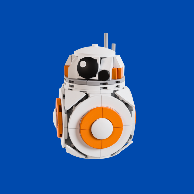 LEGO MOC BB8 by KraftyKoopa | Rebrickable - Build with LEGO