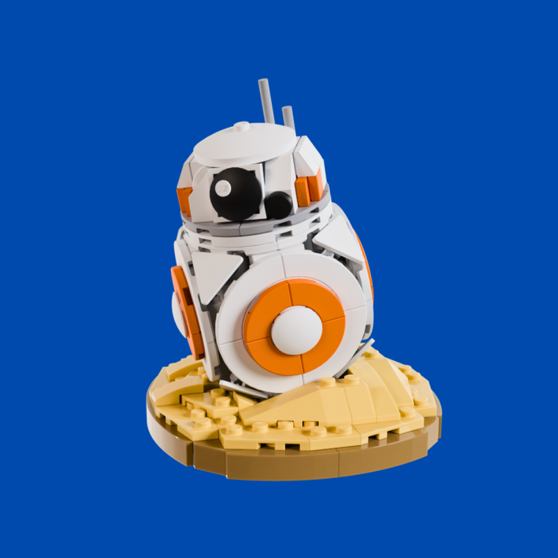LEGO MOC BB8 by KraftyKoopa | Rebrickable - Build with LEGO