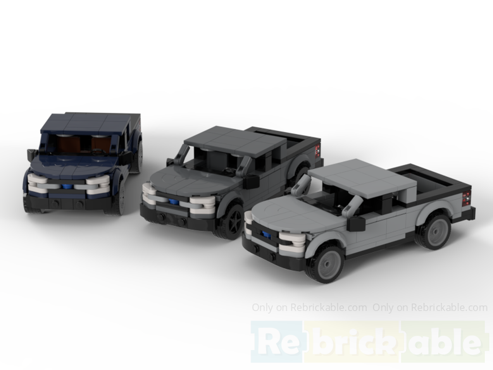 LEGO MOC 2024 Ford Maverick by ZaneWC | Rebrickable - Build with LEGO