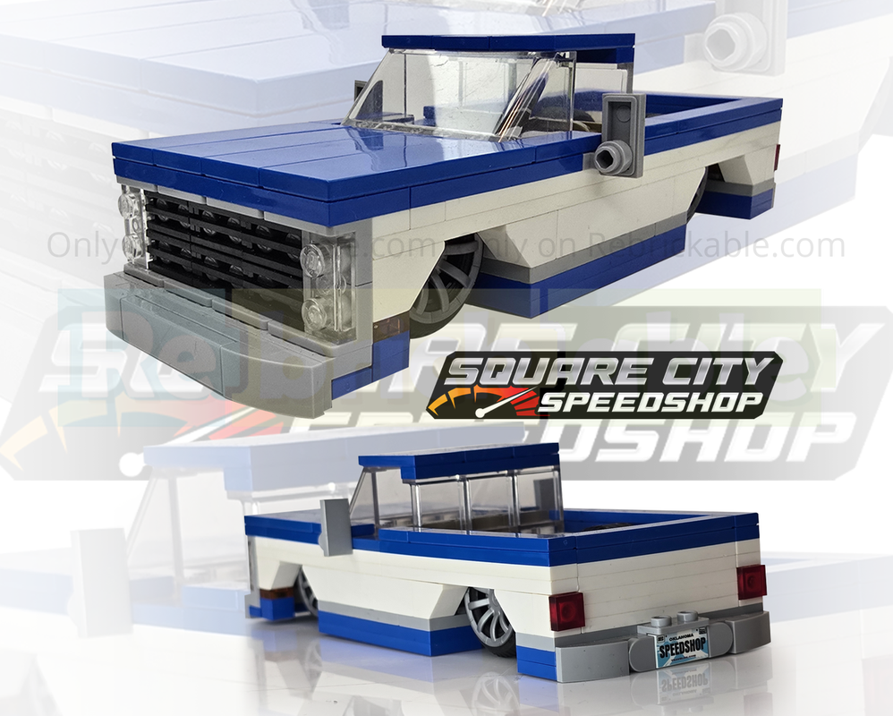 LEGO MOC bagged C10 by Square City SpeedShop | Rebrickable - Build with ...