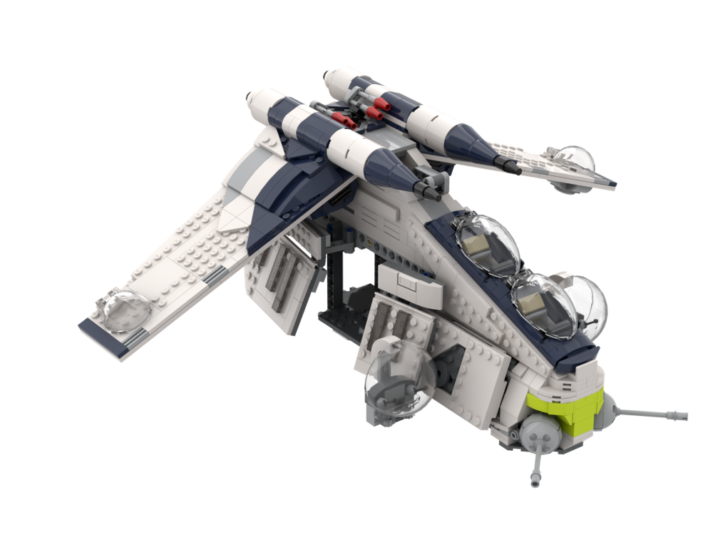 LEGO MOC Plo's Bros Republic Gunship by gavgavgav123 | Rebrickable ...
