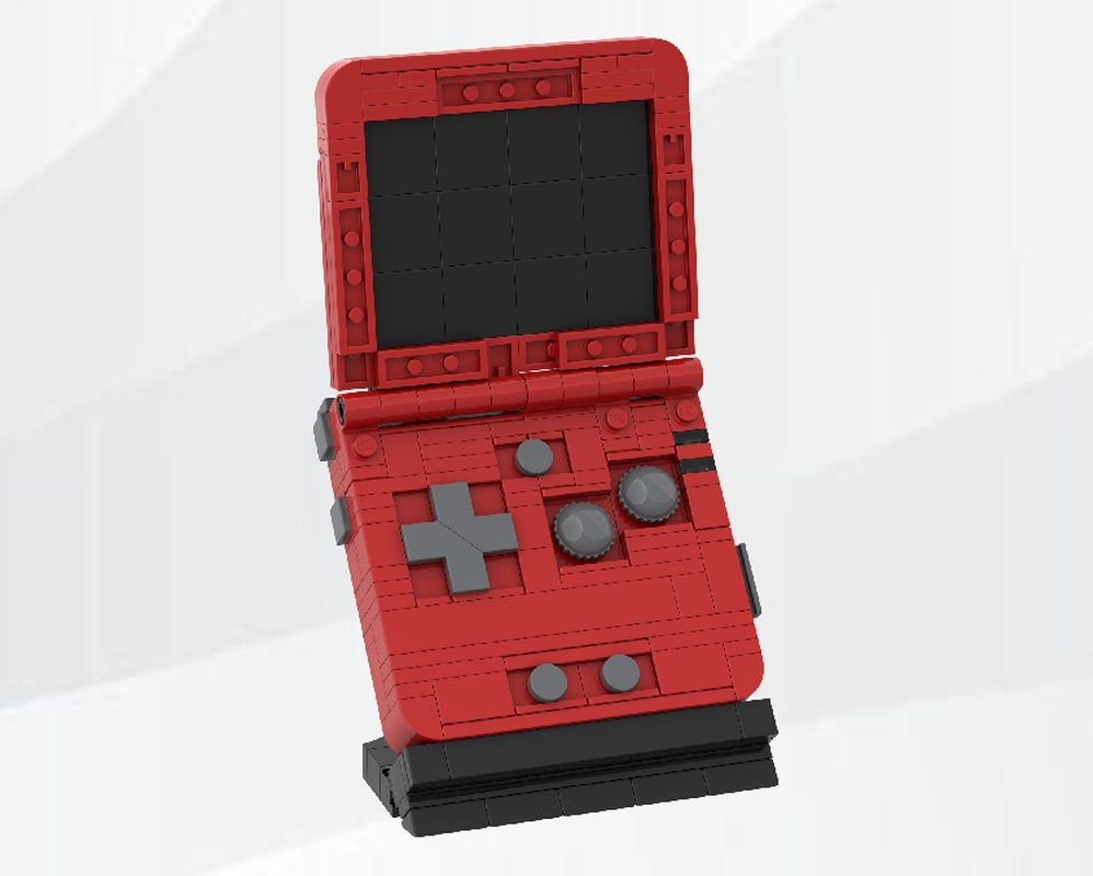 LEGO MOC Nintendo Gameboy SP by Back 2 Brick | Rebrickable - Build with ...