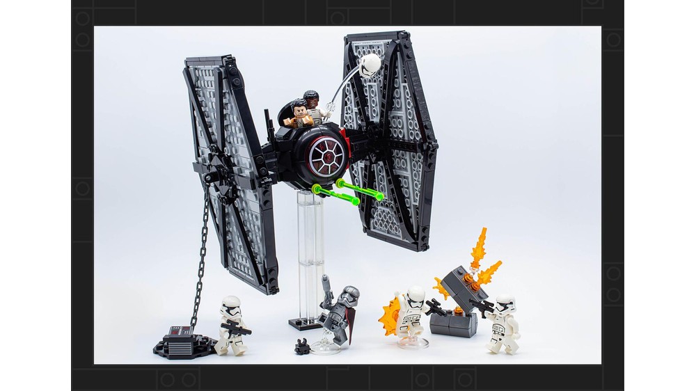 Lego Moc First Order Tie By Baufmanbricks Rebrickable Build With Lego