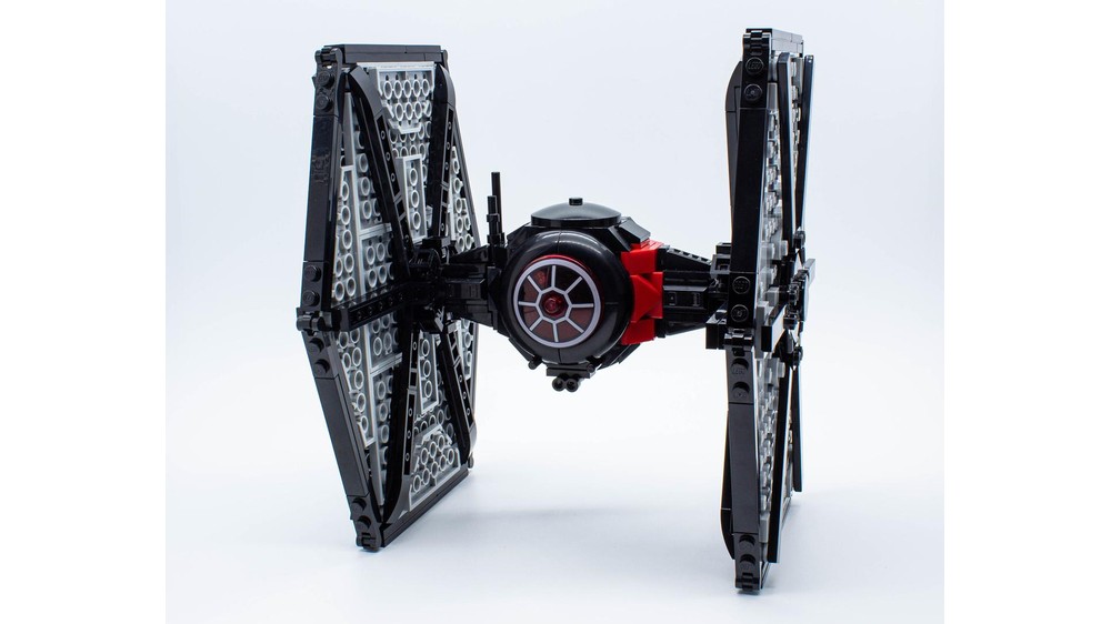 Lego Moc First Order Tie By Baufmanbricks Rebrickable Build With Lego