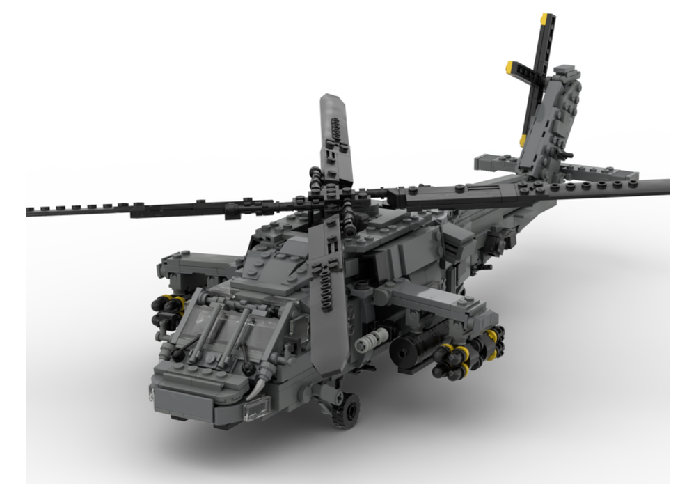 LEGO MOC-199716 Sikorsky UH-60 Blackhawk ARMED by BasicBuilder23 ...