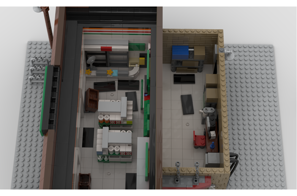LEGO MOC GTA V Sandy Shores 24/7 Convenience Store by Garty ...