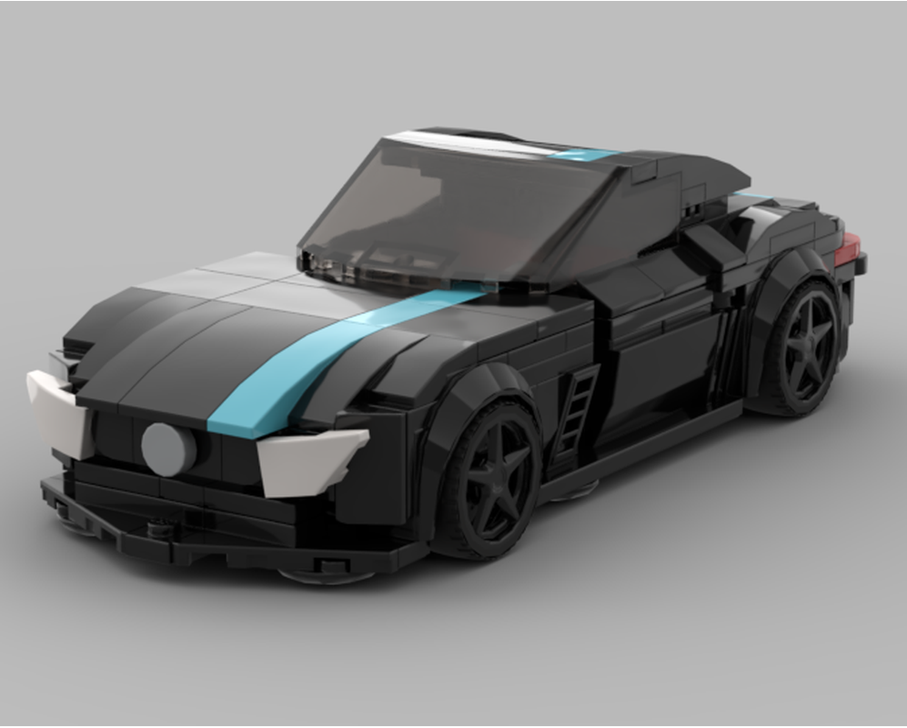 LEGO MOC Mercedes AMG GT Lego MOC Supercar Speed Champion Opening Hood ...