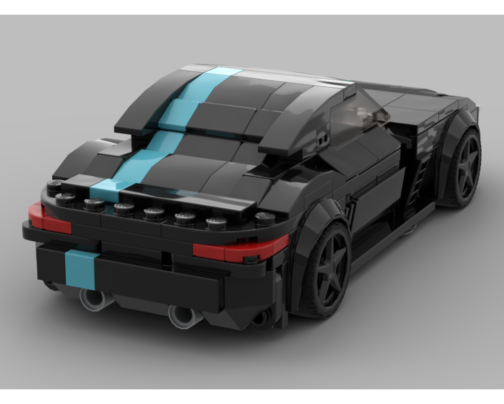 LEGO MOC Mercedes AMG GT Lego MOC Supercar Speed Champion Opening Hood ...