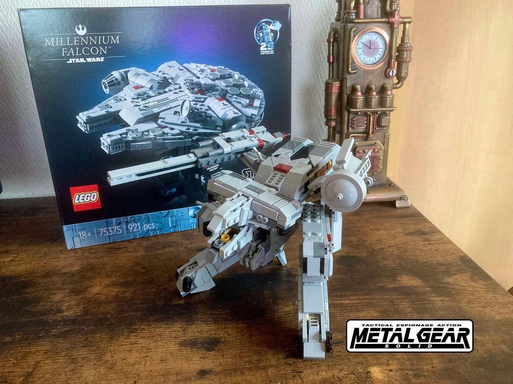LEGO MOC Metal Gear Rex by CreationCaravan (Brad Barber) | Rebrickable ...