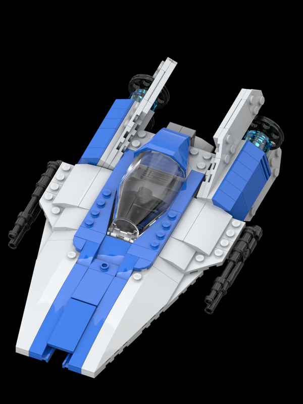 LEGO MOC A-Wing by rvn0516 | Rebrickable - Build with LEGO