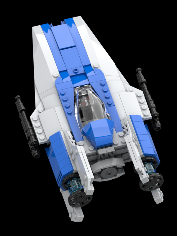 LEGO MOC A-Wing by rvn0516 | Rebrickable - Build with LEGO