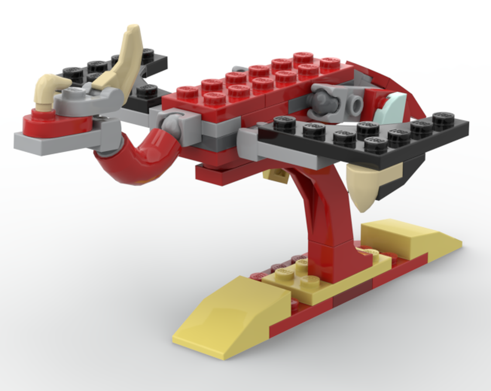 LEGO MOC 31145 Wyvern by RapidCheetah | Rebrickable - Build with LEGO
