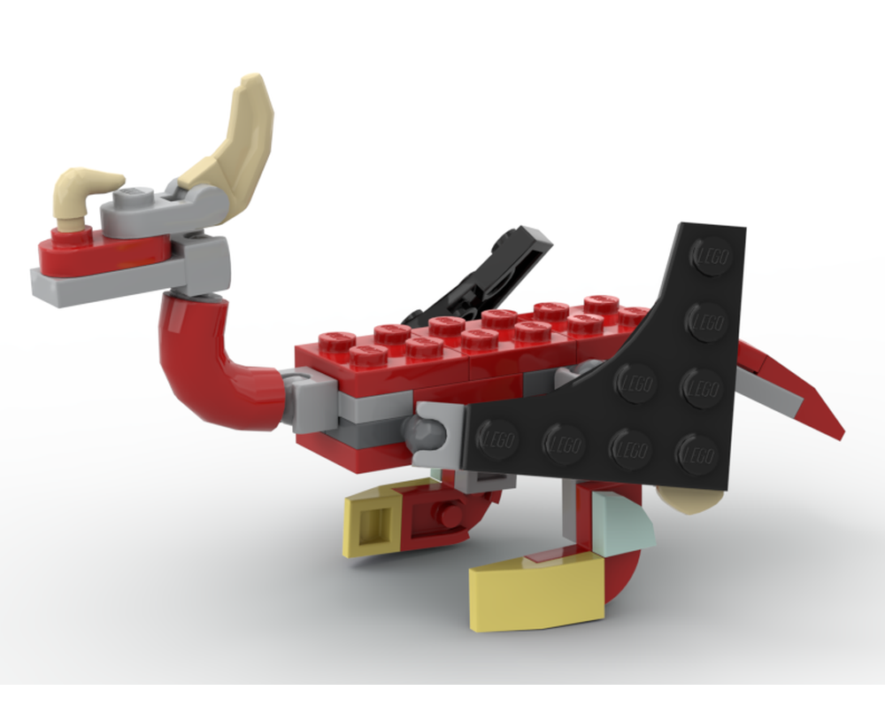 LEGO MOC 31145 Wyvern by RapidCheetah | Rebrickable - Build with LEGO