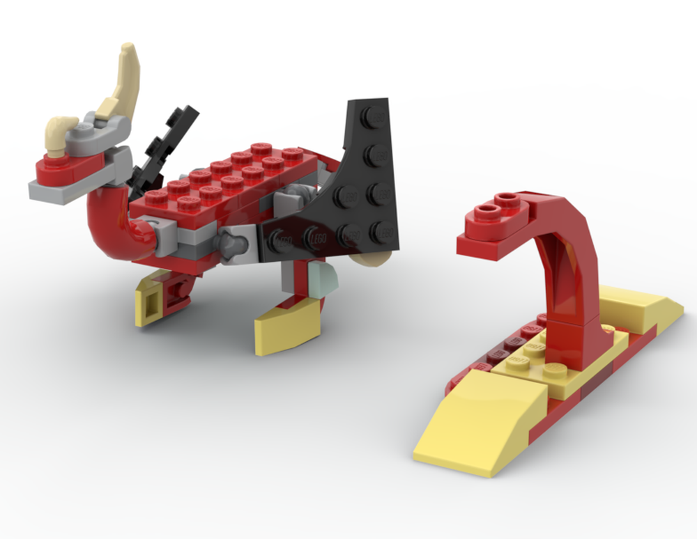 LEGO MOC 31145 Wyvern by RapidCheetah | Rebrickable - Build with LEGO