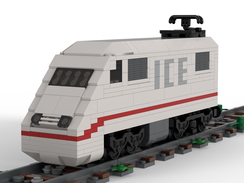 LEGO MOC BR 401 / ICE 1 / Klassische Variante / Triebkopf / RC by ...