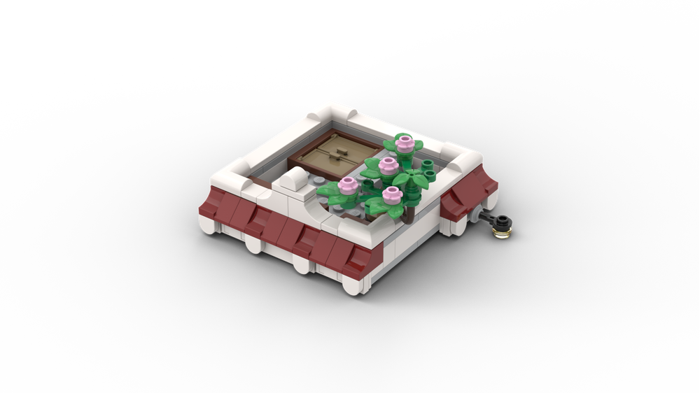 Lego Moc Noodle Shop Modular By Srtreze Rebrickable Build With Lego