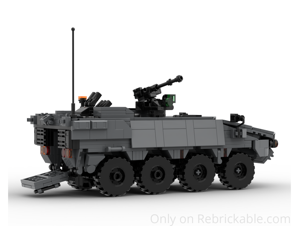 Lego Moc Boxer Apc By Dipsym88 Rebrickable Build With Lego