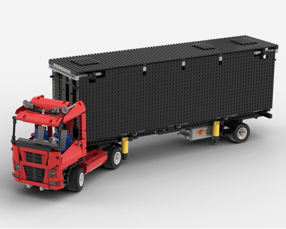 LEGO MOC Mobile Stage Trailer by Nico71 | Rebrickable - Build with LEGO