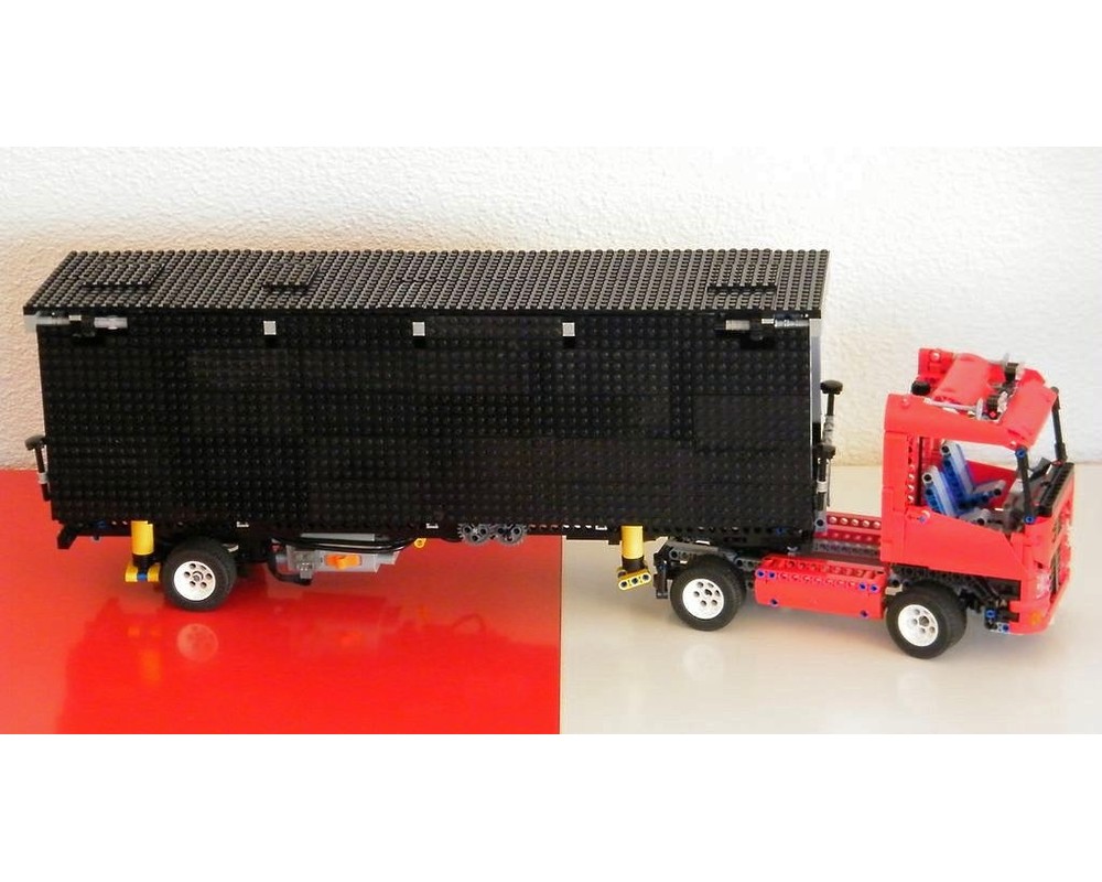 LEGO MOC Mobile Stage Trailer by Nico71 | Rebrickable - Build with LEGO