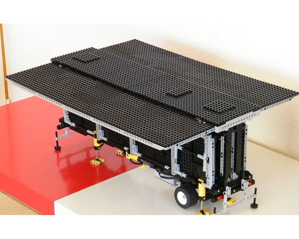 LEGO MOC Mobile Stage Trailer by Nico71 | Rebrickable - Build with LEGO