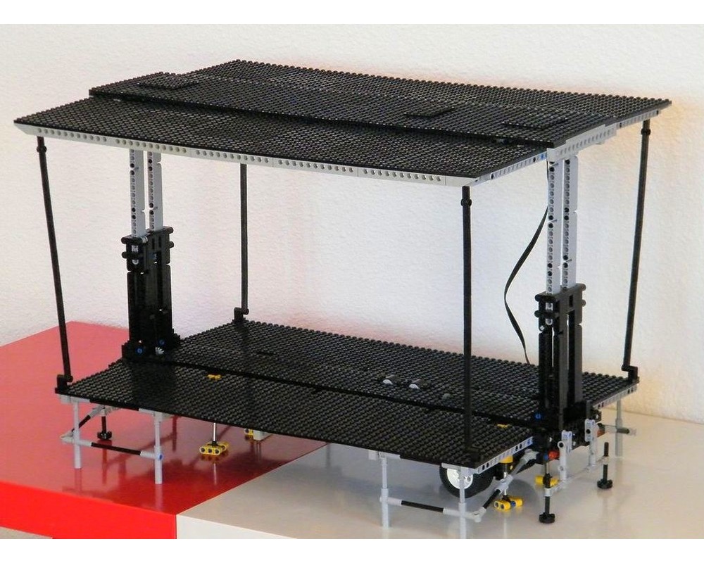 LEGO MOC Mobile Stage Trailer by Nico71 | Rebrickable - Build with LEGO