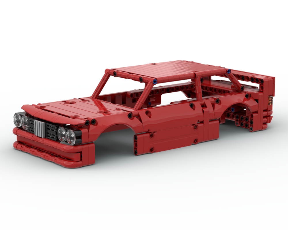 LEGO MOC BMW M3 E30 Red car body by lego_xtremcar | Rebrickable - Build ...
