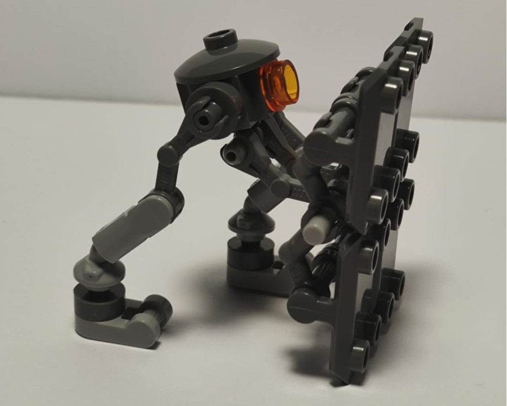 Lego Moc Shield Bot By Borsonbuilds Rebrickable Build With Lego