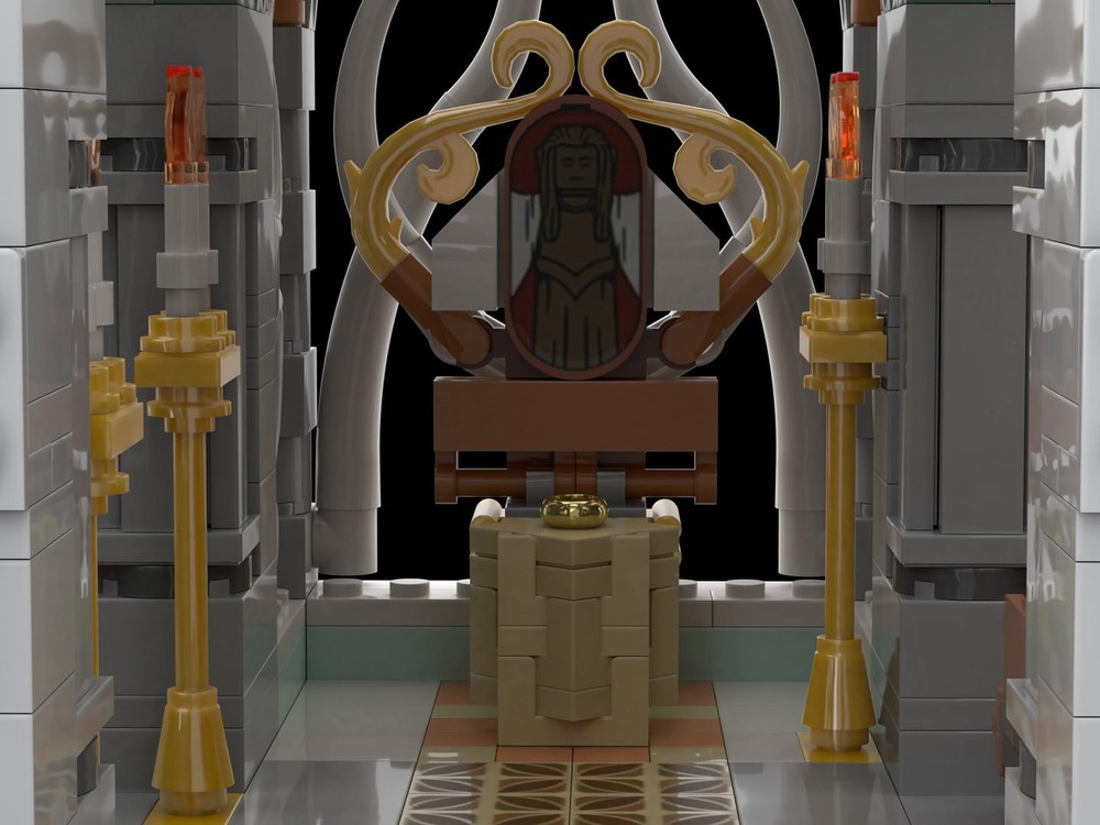 LEGO MOC Elven Temple of the Last Alliance - 10316 Rivendell ...
