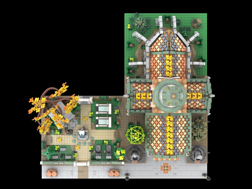 LEGO MOC-199762 Elven Temple of the Last Alliance - 10316 Rivendell ...
