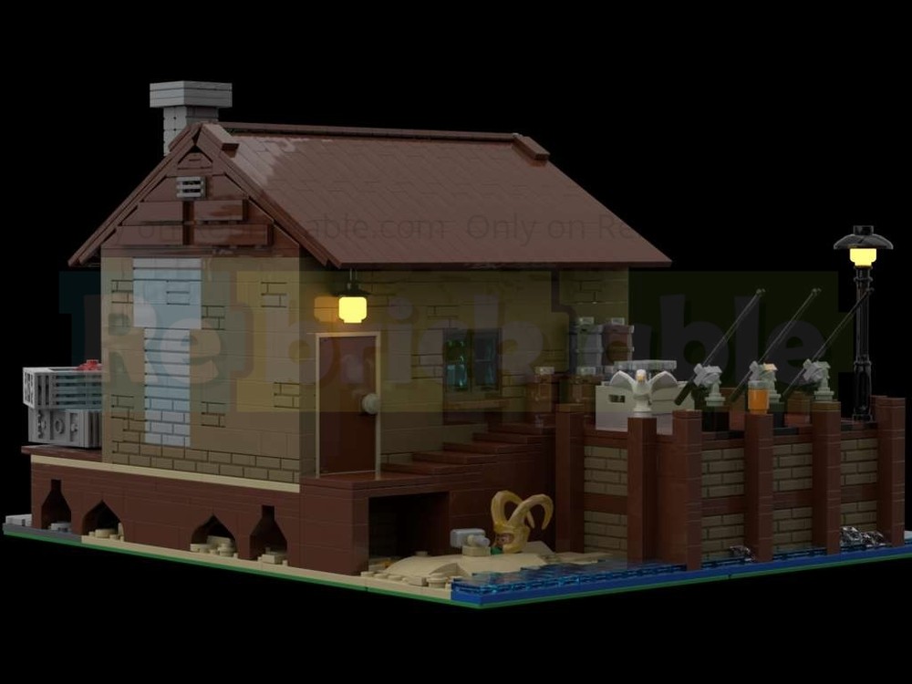 LEGO MOC-199763 Bro Thor's House with fishing pier (New Asgard) by ...