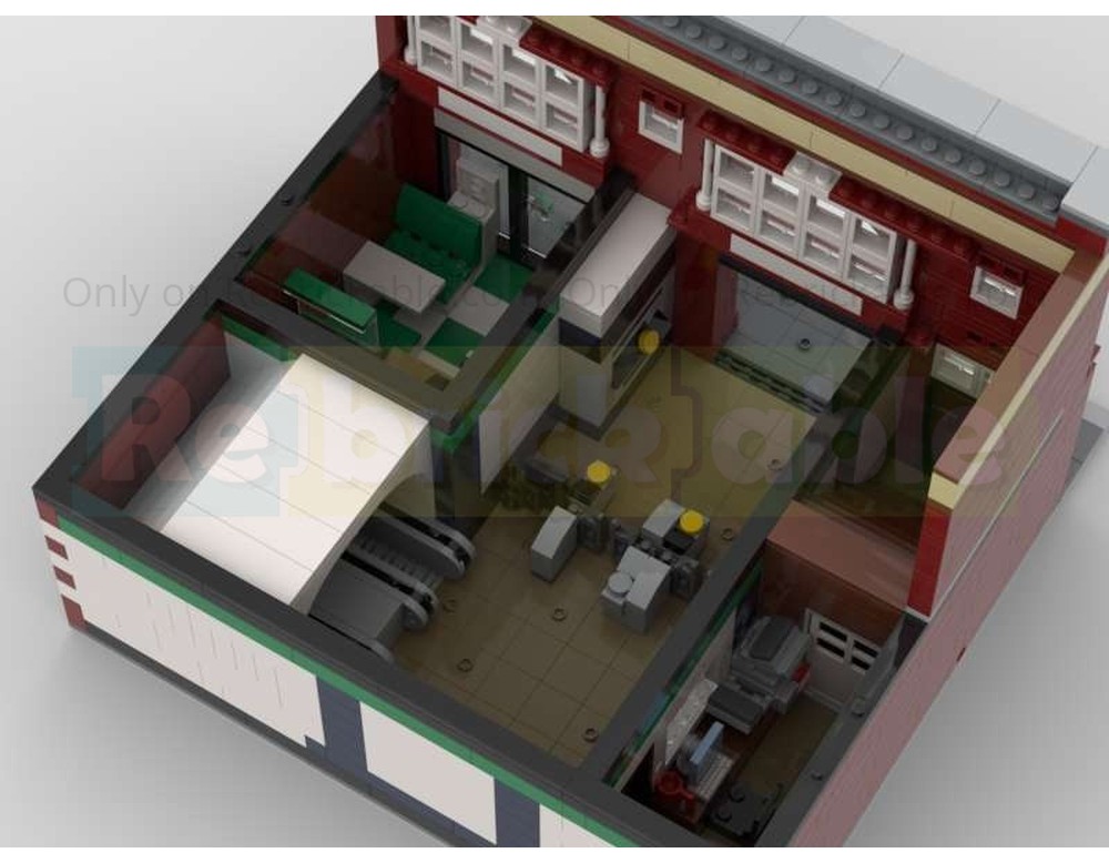 LEGO MOC London Underground Station (Leslie Green style) by MOCerhead ...