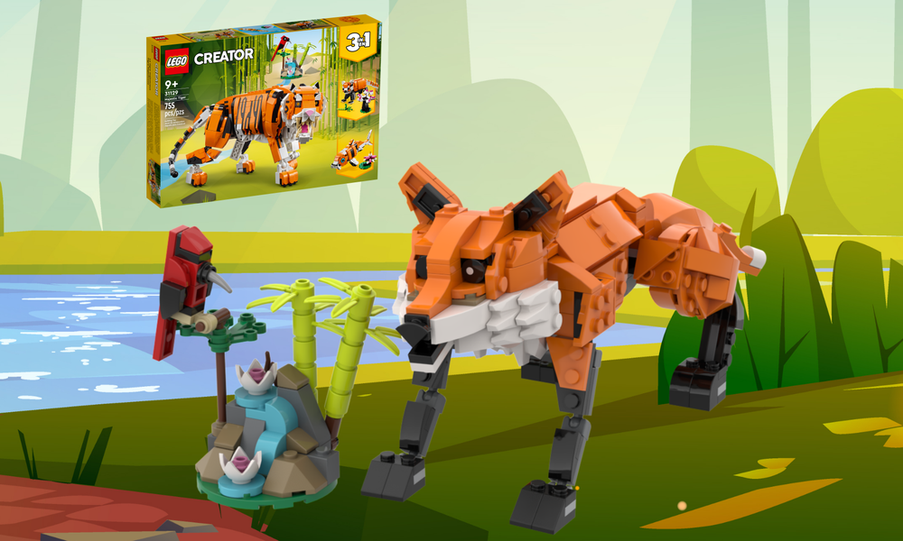 LEGO MOC Orange Fox by Jappelsap98 | Rebrickable - Build with LEGO