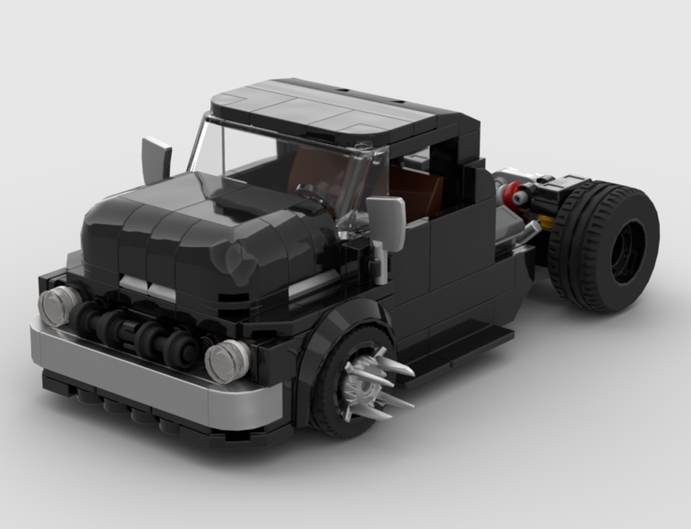 LEGO MOC 1951 Ford F5 COE Custom by toms8wides | Rebrickable - Build ...