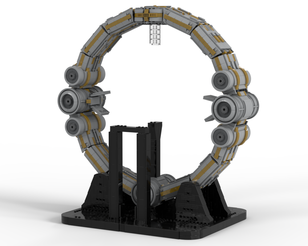 LEGO MOC Eye of Sion with Display Stand for Thrawn's Chimaera MOD for ...