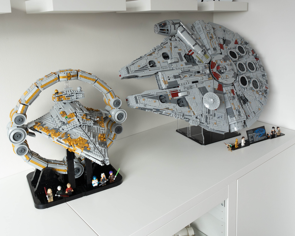 LEGO MOC Eye of Sion with Display Stand for Thrawn's Chimaera MOD for ...