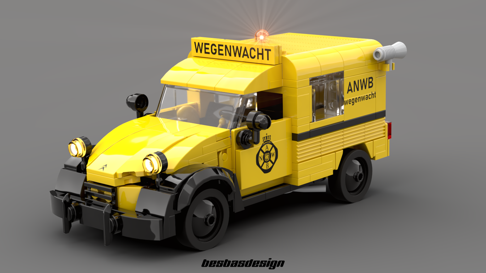 LEGO MOC Wegenwacht Citroën 2CV Fourgonnette by besbasdesign ...