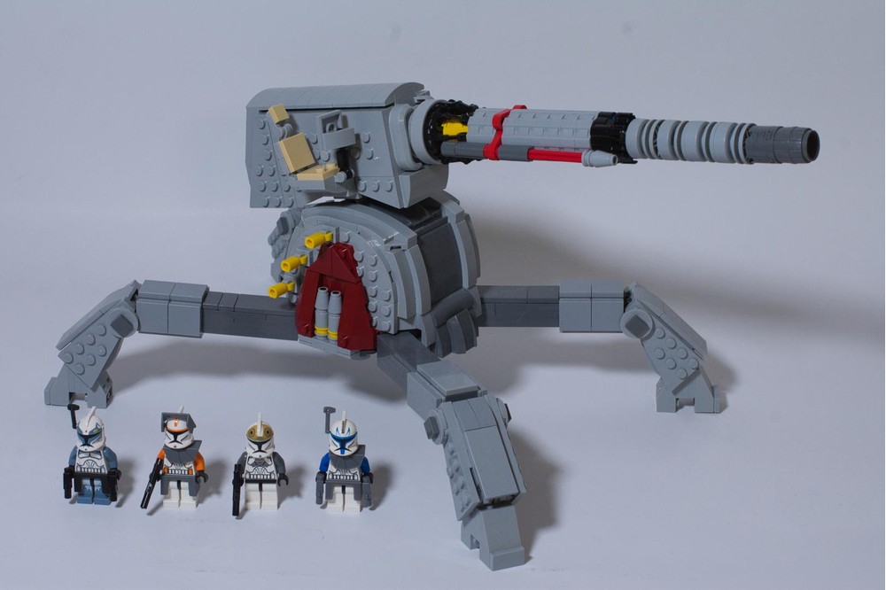 LEGO MOC-199779 AV-7 Antivehicle Cannon by DrGlitschig | Rebrickable ...