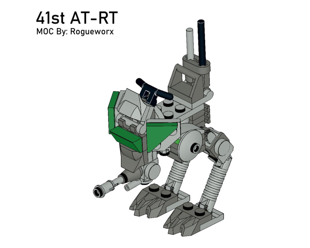 LEGO MOC-199787 AT-RT 8098 Redesign by Rogueworx | Rebrickable - Build ...