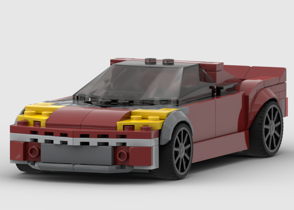 LEGO MOC 76903 Muscle Car by JDPMOCS | Rebrickable - Build with LEGO