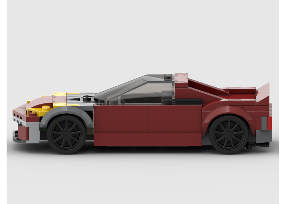 Lego Moc 76903 Muscle Car By Jdpmocs Rebrickable Build With Lego