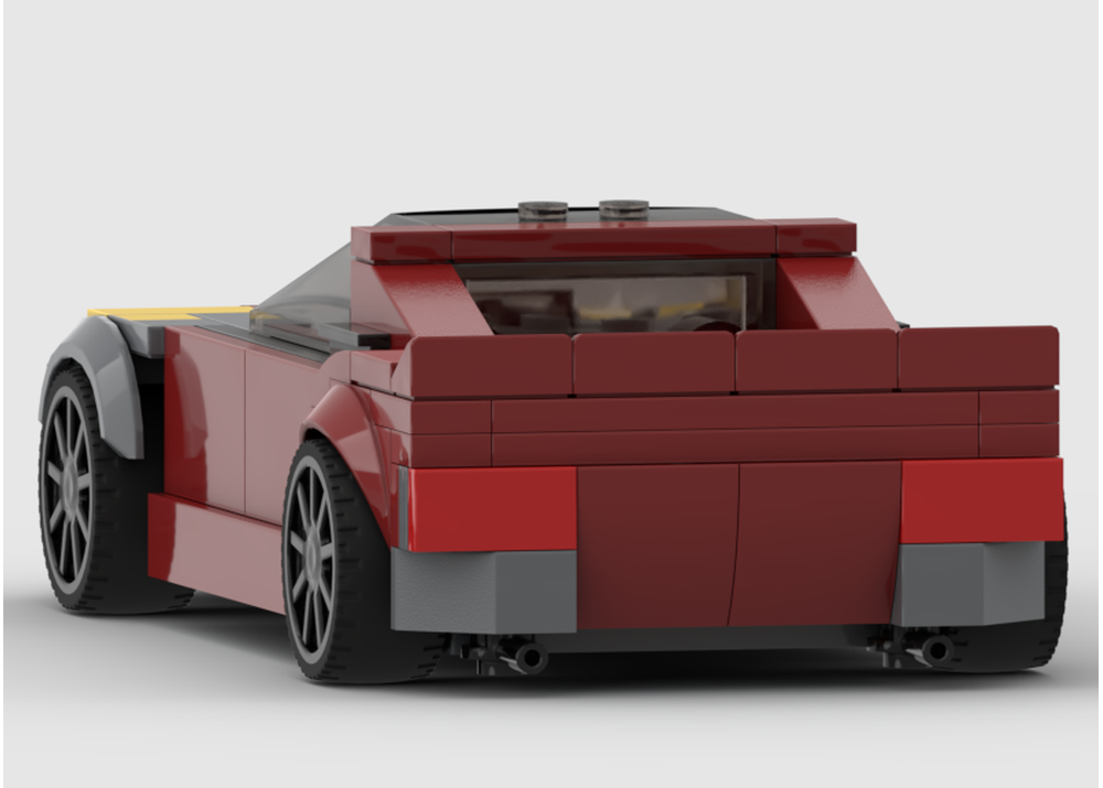 Lego Moc 76903 Muscle Car By Jdpmocs Rebrickable Build With Lego